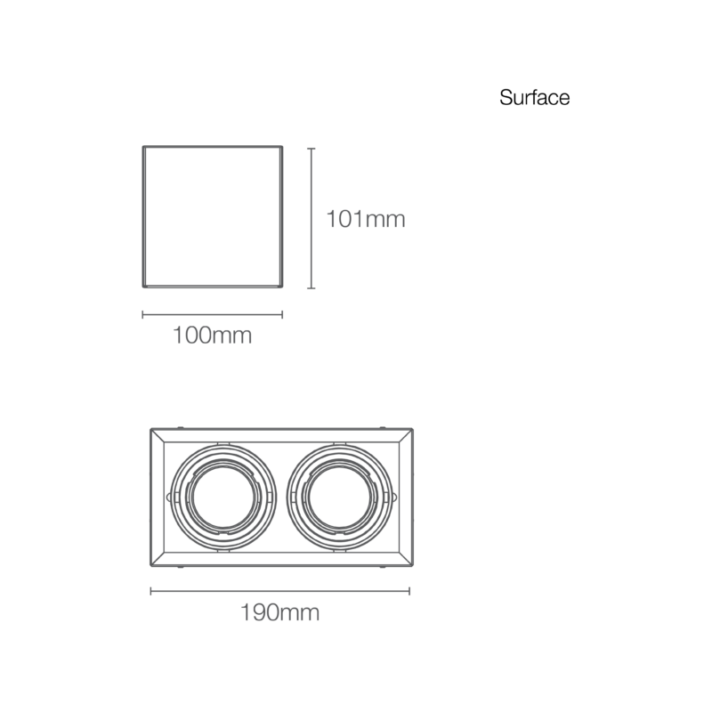 New Grid II MR16 Twin - SPECTRA